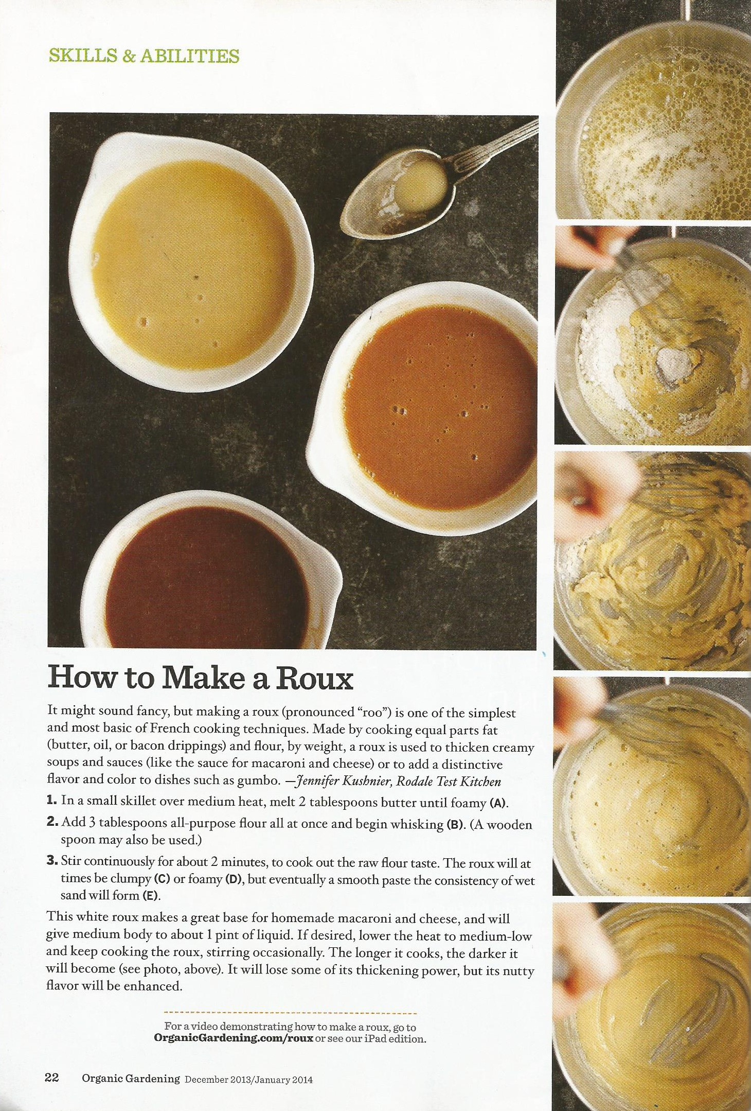 How to make a roux – Reno Nevada Stake