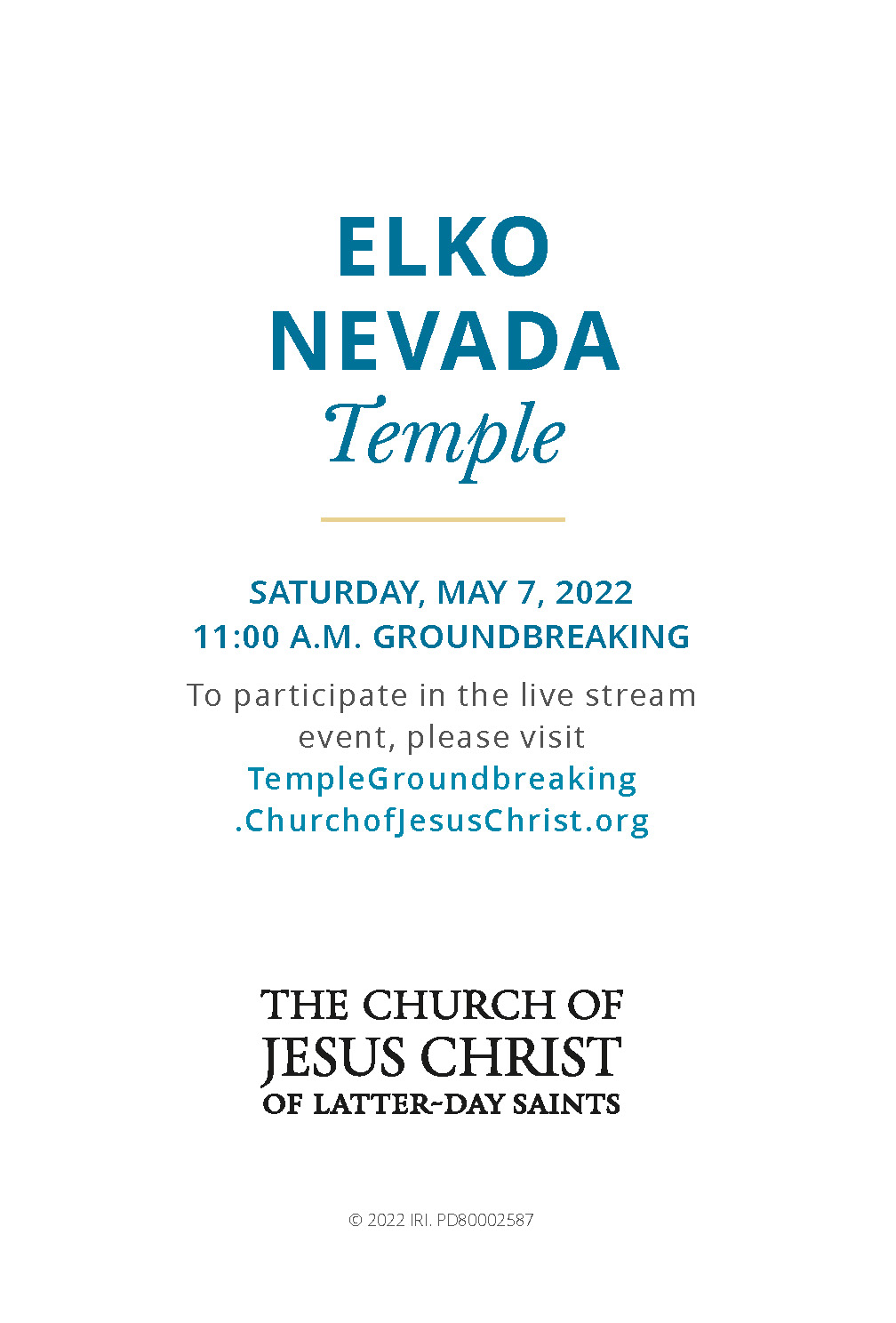 Broadcast-Invite-Information – Reno Nevada Stake